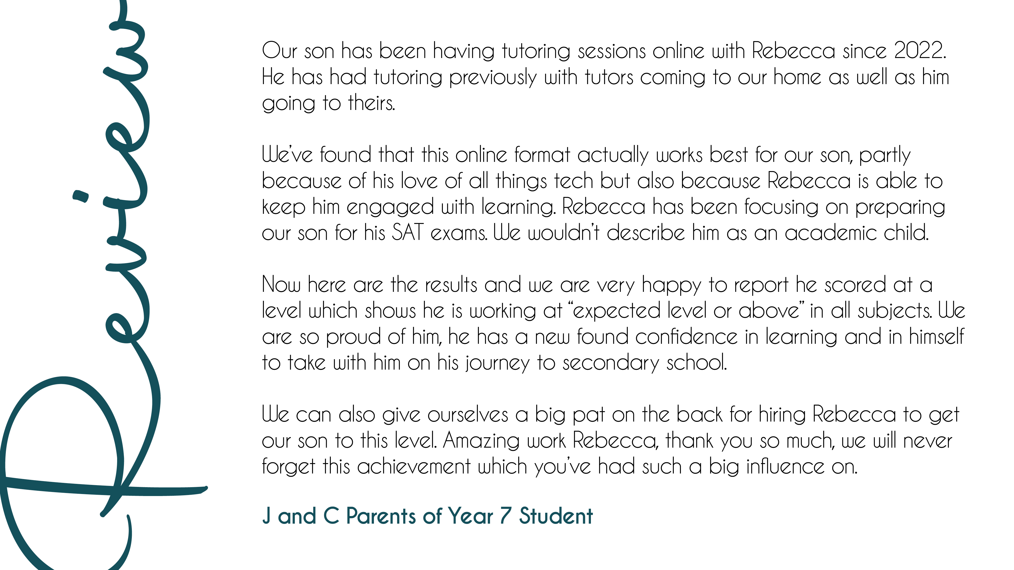 Tutoring With Rebecca – Supporting and guiding students of all ages ...
