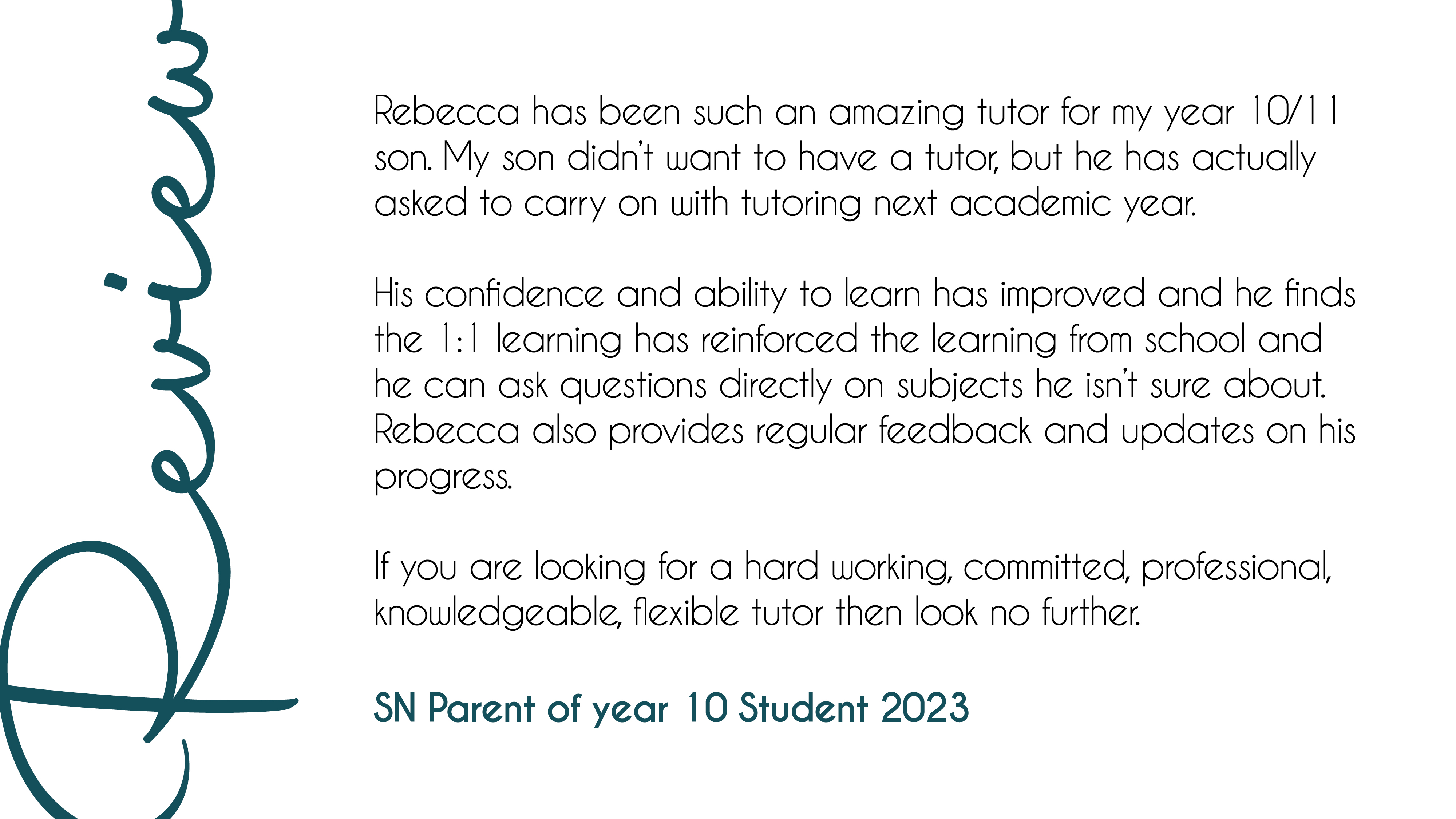 Tutoring With Rebecca – Supporting and guiding students of all ages ...